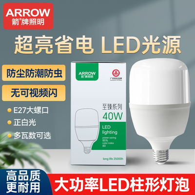 箭牌LED灯泡大功率白光球泡灯