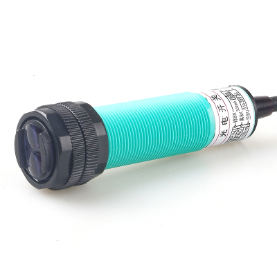 红外线接近感应开关E3F-DS100C4直流光电传感器C1远距离1米2可调