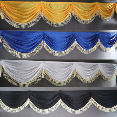 极速灵堂布置背景纱幔布幔帘头幔头装饰殡葬丧事黑白Y葬礼灵棚孝