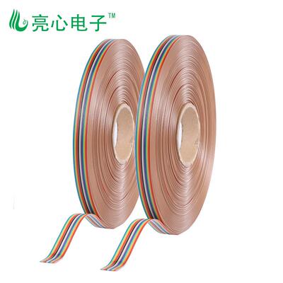 厂家直销UL2651彩排线28AWG 5-64P彩排线PH1.27电气内部连接线