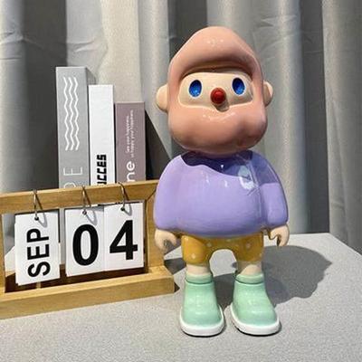 潮玩Farmer bob男友落地大摆件网红小公仔卡通乔迁存钱罐家居客厅