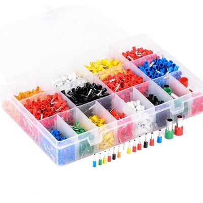 2120pcs Copper Crimp Connector 22AWG-5AWG CoppeSr Crimp Conn