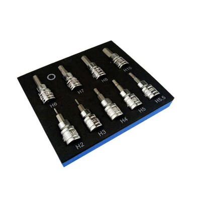 3/8 inch Drive Socoket Hexagon Key Drill Set Chrome Vanadium