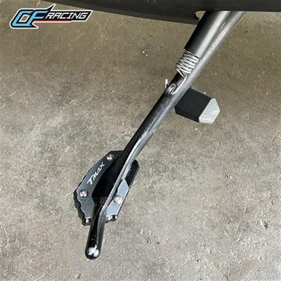 适用雅马哈TMAX530/560Tech Max17-20年 P改装边撑加大座 侧撑底