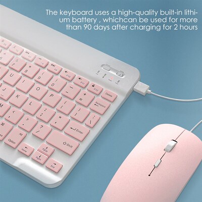 Bluetoothf iPad Case Keyboard For 2020 iPad Air 4 With Mouse