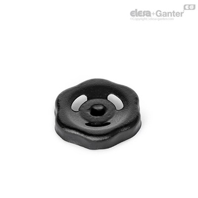 Elesa+Ganter伊s莉莎冈特 GN 227.6 压制钢手轮 用于阀门