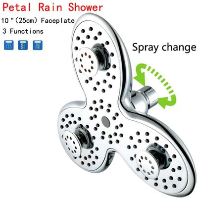 9.5Inch Shower ABS 3 rFunction Home Hotel Bathroom High Pres