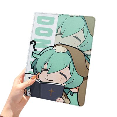 偶像梦幻祭2024款ipad10保护套pro2018苹果mini5外套ipod9迷你4壳air6适用2平板3带笔槽十7第8代ioad三折周边