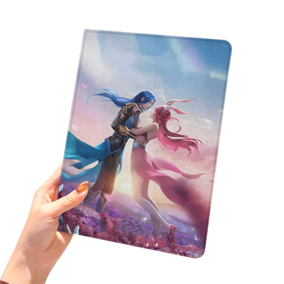 斗罗大陆2020款ipad10保护套pro2018苹果mini6外套ipod9迷你4壳air5适用2平板3带笔槽十6第8代ioad三折九卡通