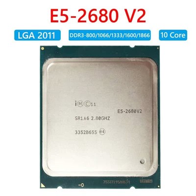 For Intel Xeon E5o-2680 V2 for LGA 2011 10 Core Processor 2.