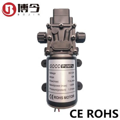 新款博今12V18V24V36V48V120W直J流智能隔膜泵电动喷雾器清洗现货