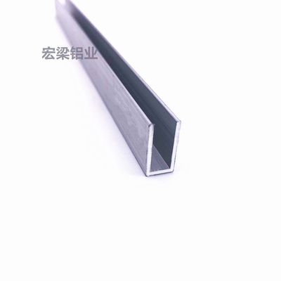 极速22铝合金U型槽铝157内x径5铝槽U形卡槽U型铝条包边条装饰单水