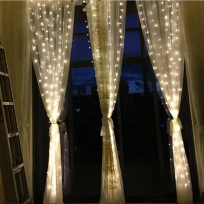 3M x 2M 300 LED Hoome Outdoor Holiday Christmas Decorative W