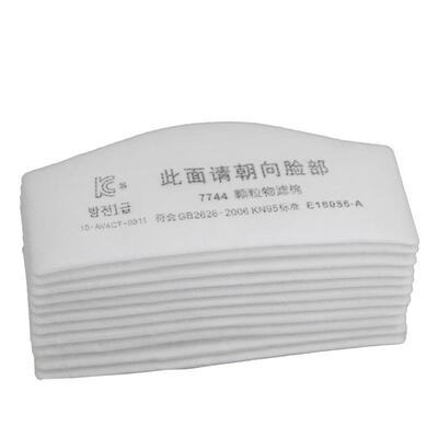 7744过滤棉3防工业粉尘颗粒物滤芯滤垫M煤矿打磨装修7772面具滤棉