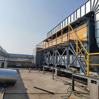 供应房喷漆废气c处理设RUIXIN E备 光氧活性炭吸附v o催化燃烧设