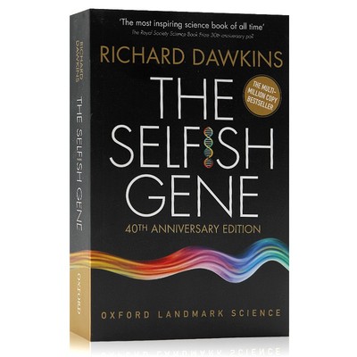 进口英文原版 自私的基因 The Selfish Gene 40周年纪念平装版 牛津大学出版社 生物科学 课外兴趣科普读物