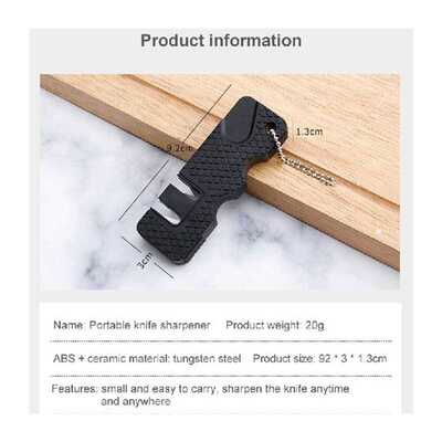 极速Handheld Knives Sharpener Multi-funcLtion 3 Stages Type