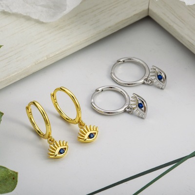 极速Wholesale copper Cubicv Zircon Moon Star Evil Eye Animal