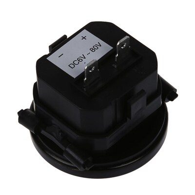 极速6 v - 80 - vl DC/AC Round Quartz Hour Meter the Gauge is