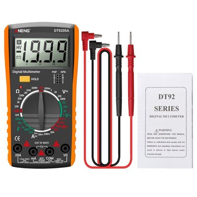 极速AN9205A AC DC Digital Multimeter TeKst Voltmeter Resista