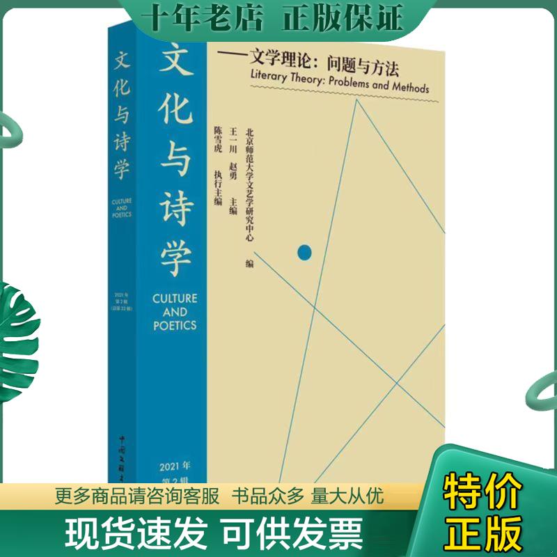 正版现货9787519050405 文化与诗学:文学理论:问题与方法 王一川赵勇 中国文联出版社