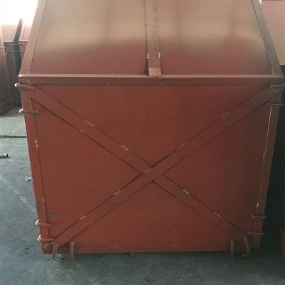 方料斗工地塔吊砖斗塔机料斗灰斗混凝土方斗砖斗加厚吊斗斜口平斗