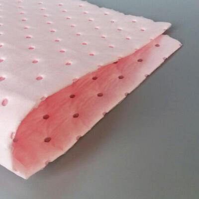 【吸液棉片】TESO化学品吸液棉片 吸酸棉黄色化学吸液片