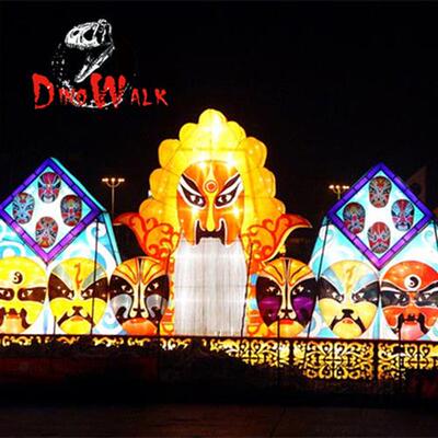 大型灯会自贡厂家DIY春节中秋节仿真彩灯花灯灯笼制作