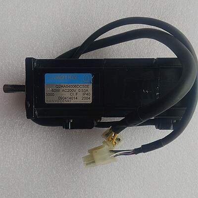 贴片机伺服马达电机Q2AA04006DCSOE 60W AC200V