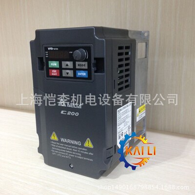 VFD037E43A台达变频器3.7KW/460V内置小型PLC原装