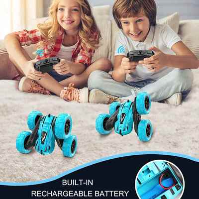 Roclub 4WD RC Car 24G Radio Remote Control Car 124 Double