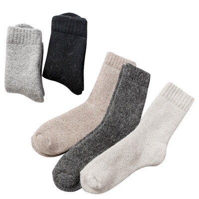 新品Winter thick wool socks for men women WQarm wool socks