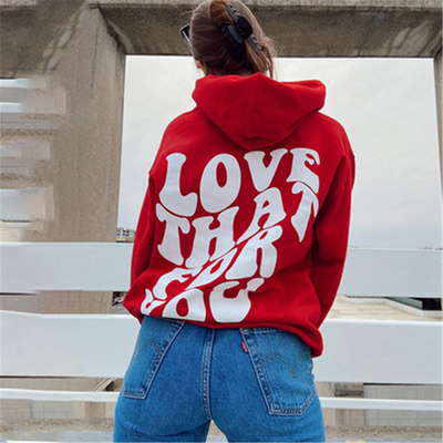 极速women coats hooodie Y2K street Sweatshirt Vintage winter