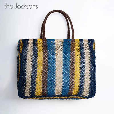 TheJacksons度假风草编包