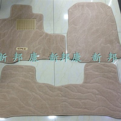 速发07-2款新老-款CR旧V绒用地毯皓影脚垫CRV原厂专毛面地毡地氈