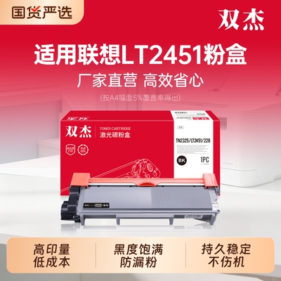 双杰适用联想m7400pro粉盒