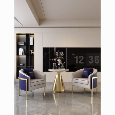 售楼处部洽谈桌椅组合轻奢酒店商务休息区沙发椅休闲会客接待沙发