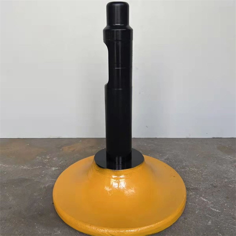 速发破碎锤配件蘑菇头底座打夯机 地基沟槽挖掘机振动打夯头