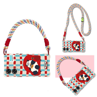 适用红米新款个性创意四角挂绳壳