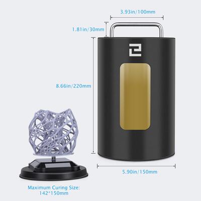 极速ELEGOO Mercury 3D Printer Curing Machine 405nmV Resin UV