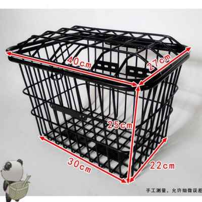 新品新品宠物篓配件菜篮子前x挂篮电动自行车后尾J栏侧边箱自行车