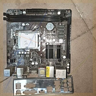 【议价】华擎B85M-ITX拆机主板，17*17，正常使用只里面一个