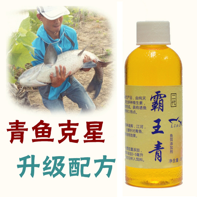 速发钓青鱼小手霸王青二代大青鲤添加剂草料黑坑湖库乌青杀药打窝