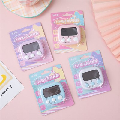 速发马醒龙色计时器厨房提卡器学生学习倒计时理子闹Y铃时间管电