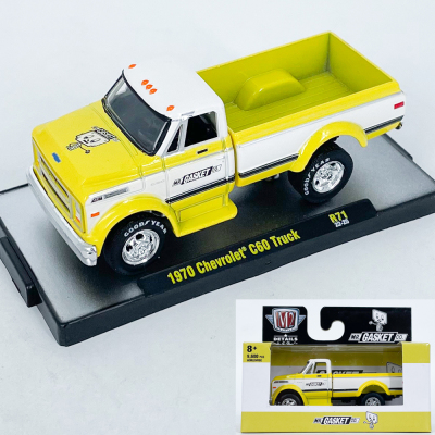 1:64M2车模1970雪佛兰C60 Truck皮卡仿真合金汽车模型收藏摆件