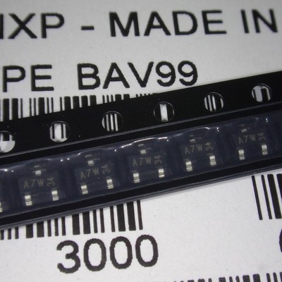 原装正品 BAV99 A7W 进口  SOT-23 可直拍(50只)
