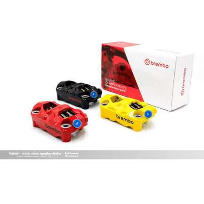 意大利brembo布雷博 HYPURE大辐射刹车卡钳新款杜卡迪V4卡钳100MM