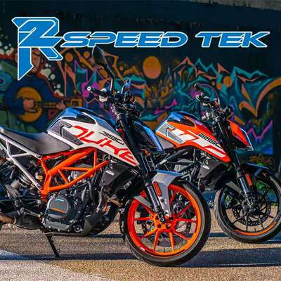 台湾R2SPEEDTEK原创设计专用立体编织油箱贴止滑适用KTM DUKE390