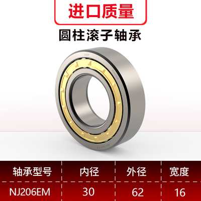 哈尔滨圆柱滚子轴承 NJ203 204 205 206 207 208 209 替代进口