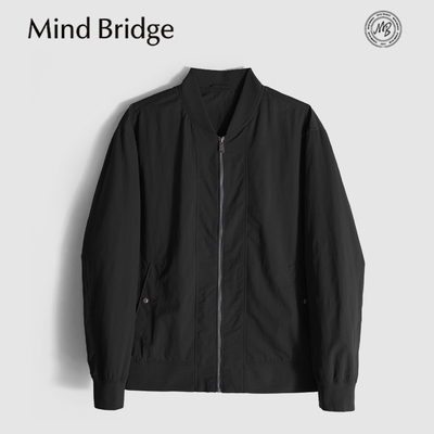 Mind Bridge2026春季新款男士商务休闲棒球领简约百搭夹克外套潮